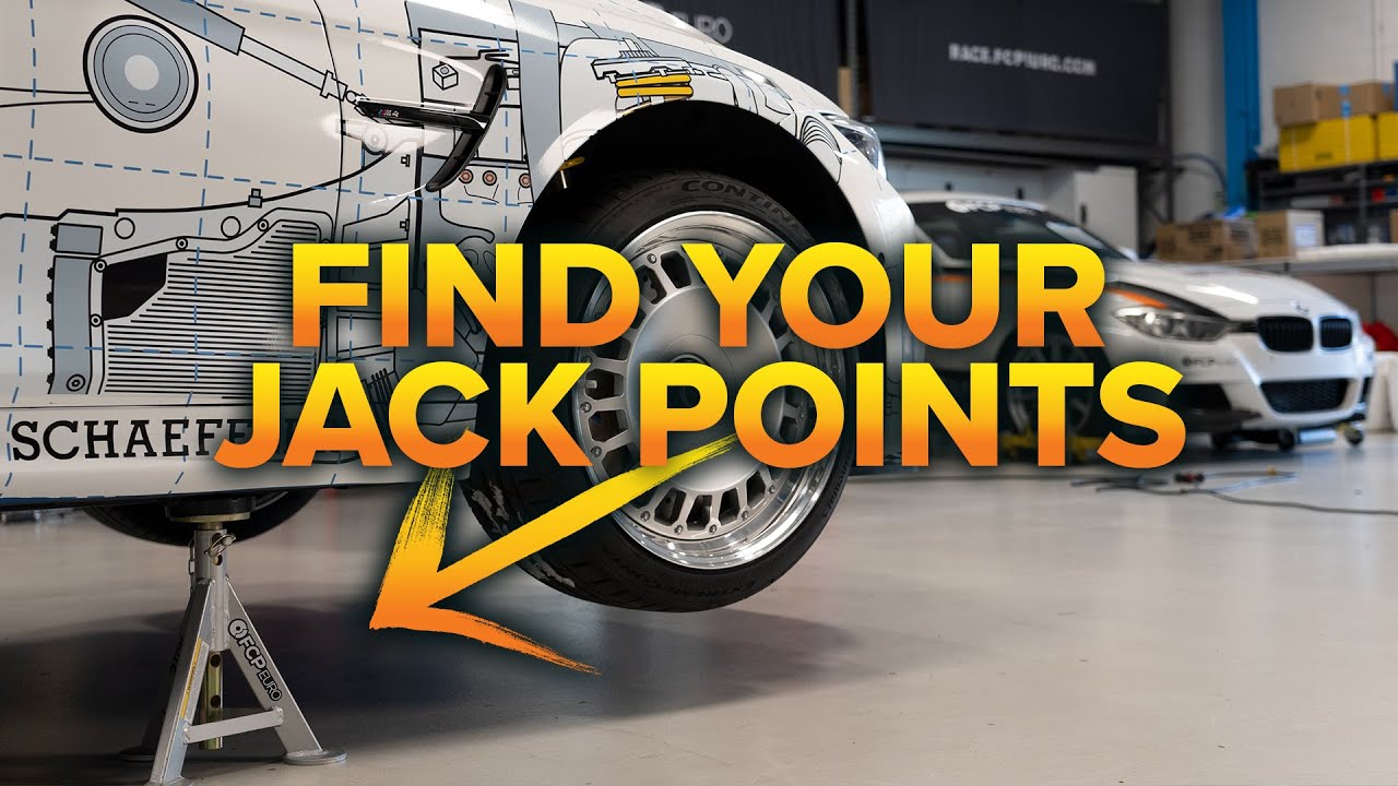 How To Find The Jack Points On A BMW F82 M4 (2015-2020 BMW F80 M3, F83 ...