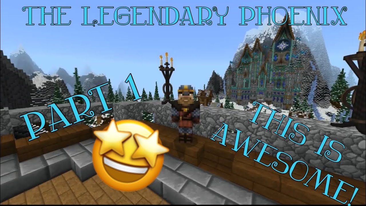 THIS IS AMAZING! | Minecraft: The Legendary Phoenix (Part 1) - YouTube