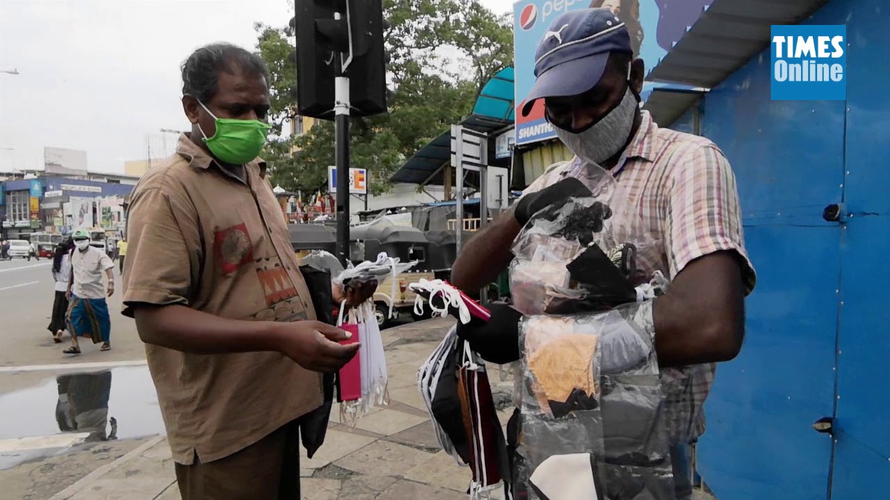 Street Vendors Selling Masks - YouTube