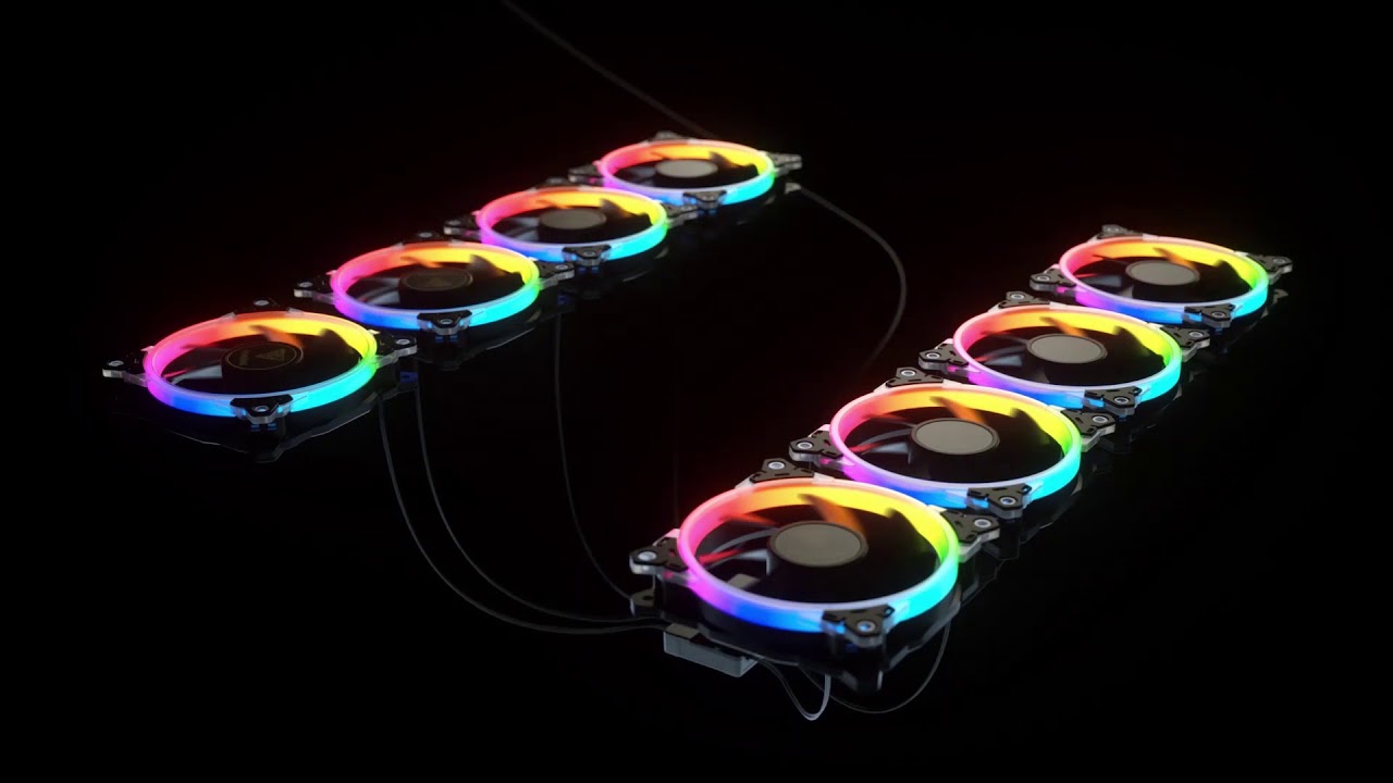 RGB PC Case Fan! GAMDIAS AEOLUS P1 Series Case fan officially released ...