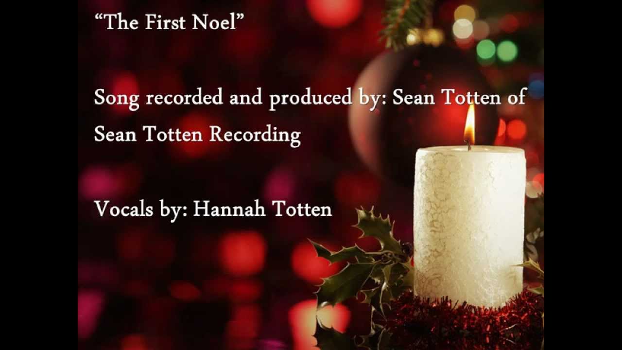 "The First Noel" (David Archuleta version - with lyrics) Sean Totten ...
