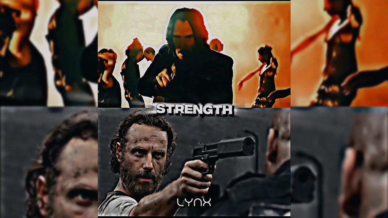 John wick vs Rick Grimes | Die for you | The walking dead - YouTube