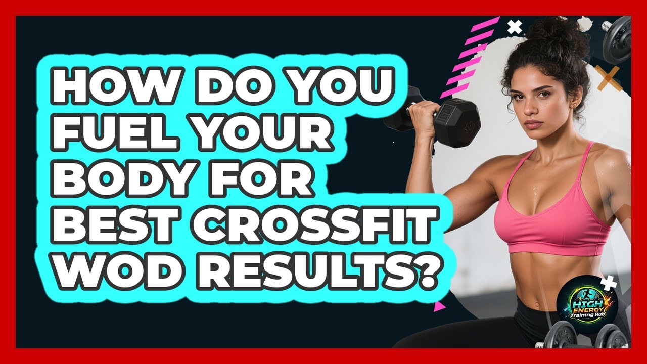 How Do You Fuel Your Body For Best CrossFit WOD Results? - High Energy ...