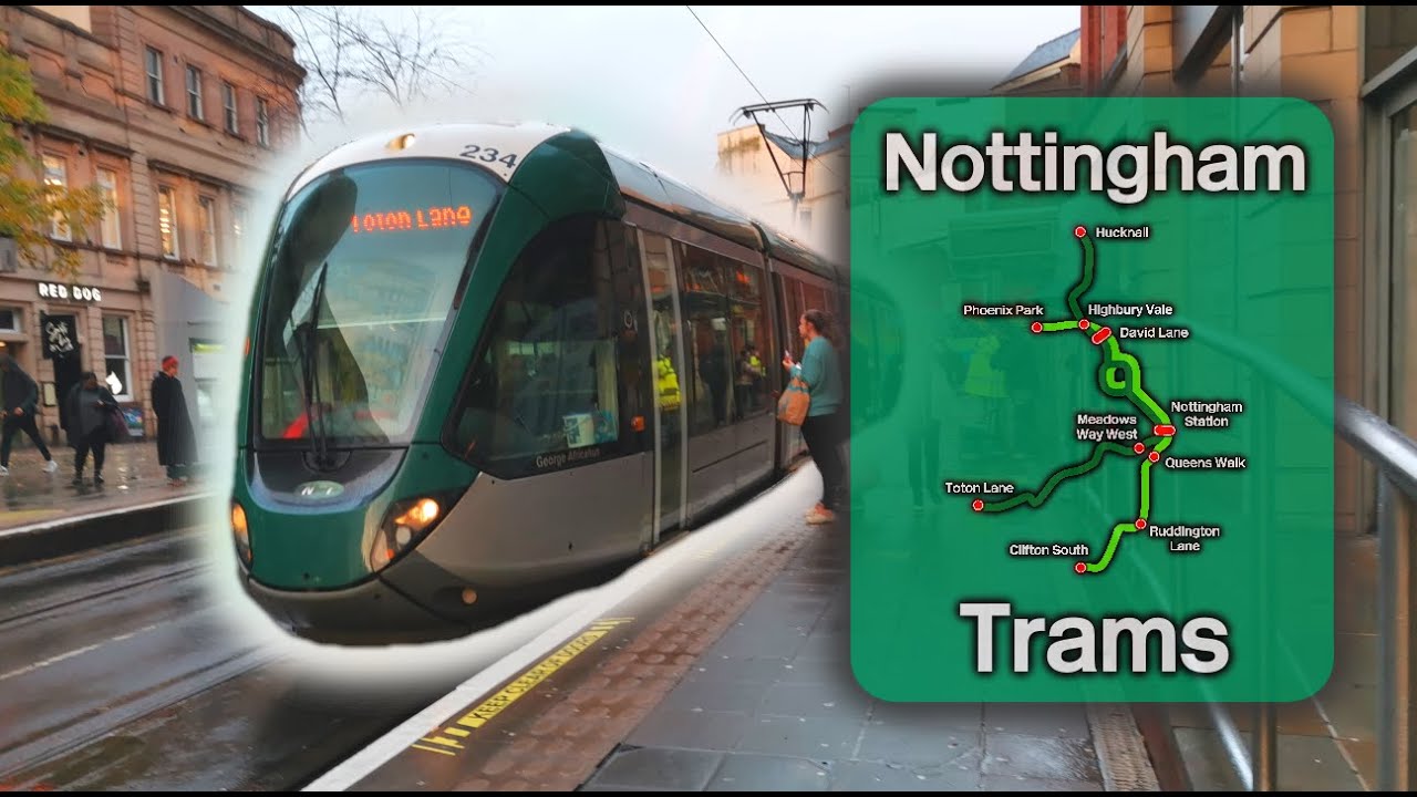 I Visited the Nottingham Trams! - YouTube