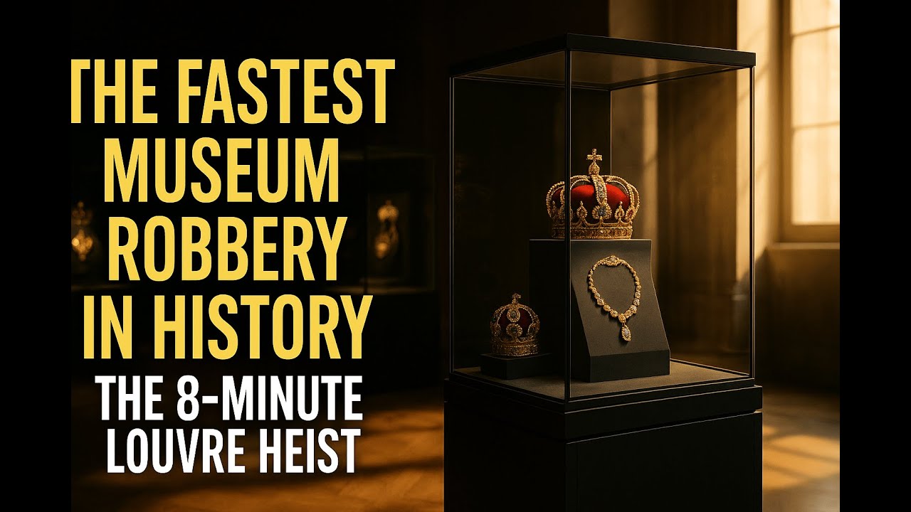 The Fastest Museum Robbery in History | The 8-Minute Louvre Heist| Real ...