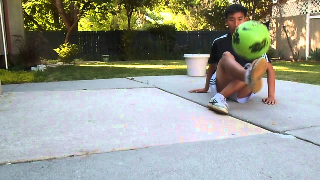 Sit down kick ups day 3 of training - YouTube