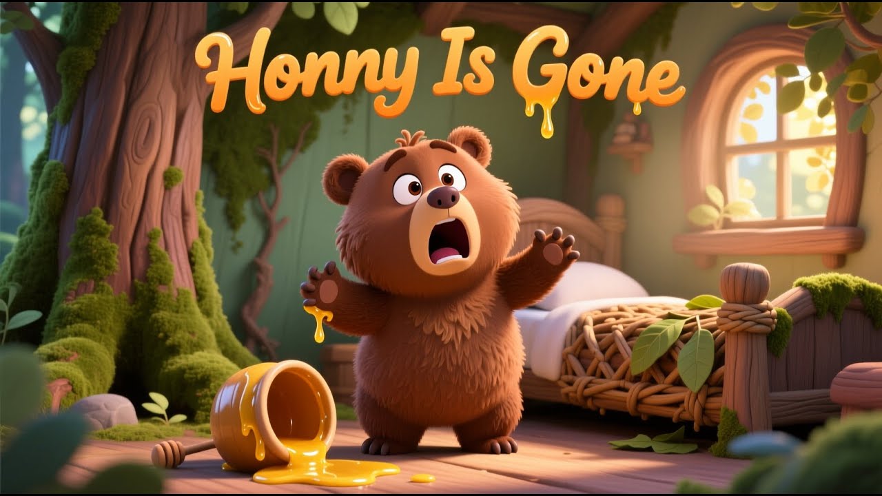 bear and honey story| Moral story for kids | story time - YouTube