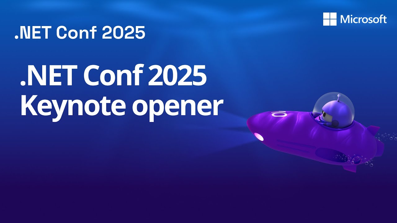 .NET Conf 2025 Keynote opener - YouTube