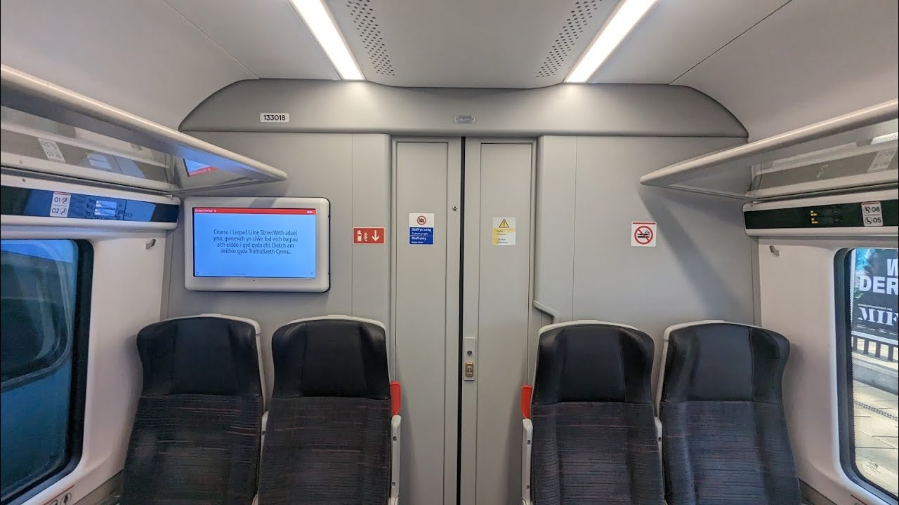 Transport for Wales Class 197 Liverpool Lime Street to Chester ...