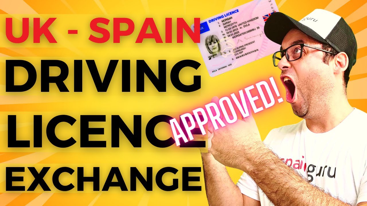 UK - Spain driving licence agreement - YouTube