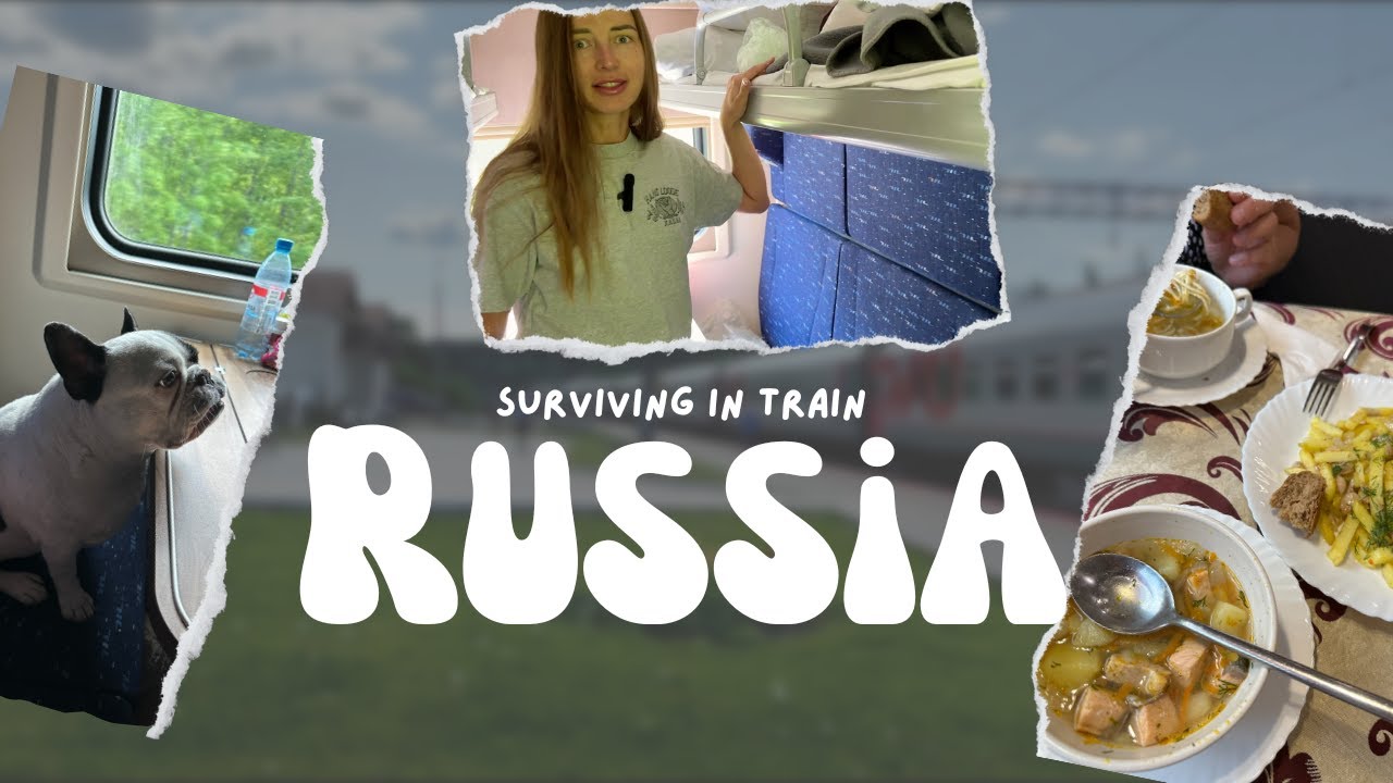 24 HOURS in RUSSIAN TRAIN - YouTube