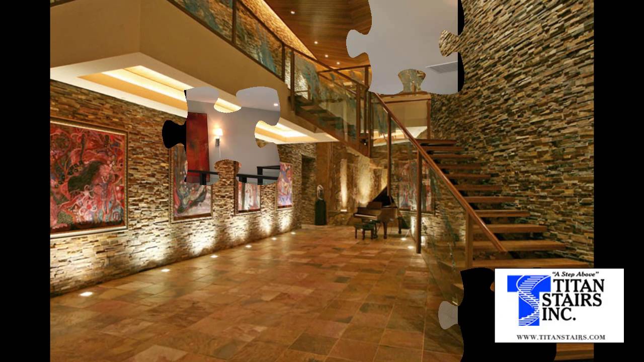 Custom Stairs & Stair Railing Remodel Projects - Titan Stairs - YouTube