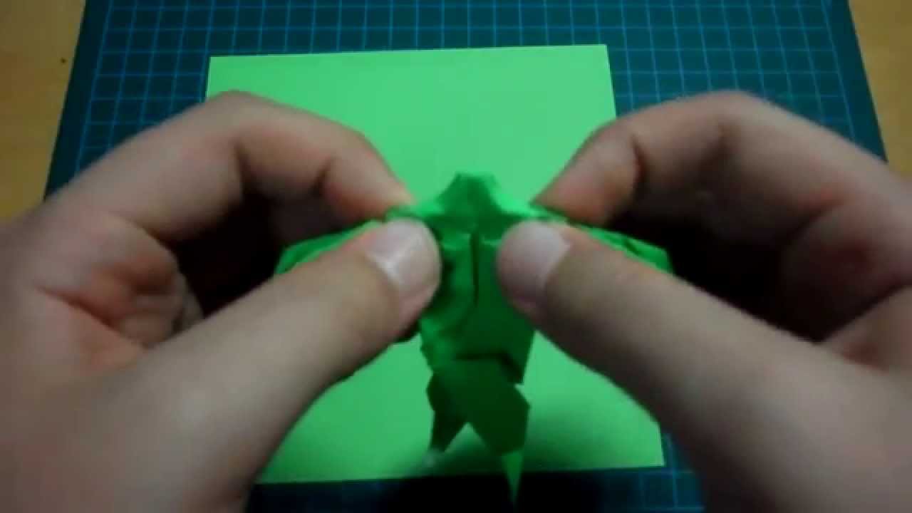 origami hulk part 1 - YouTube