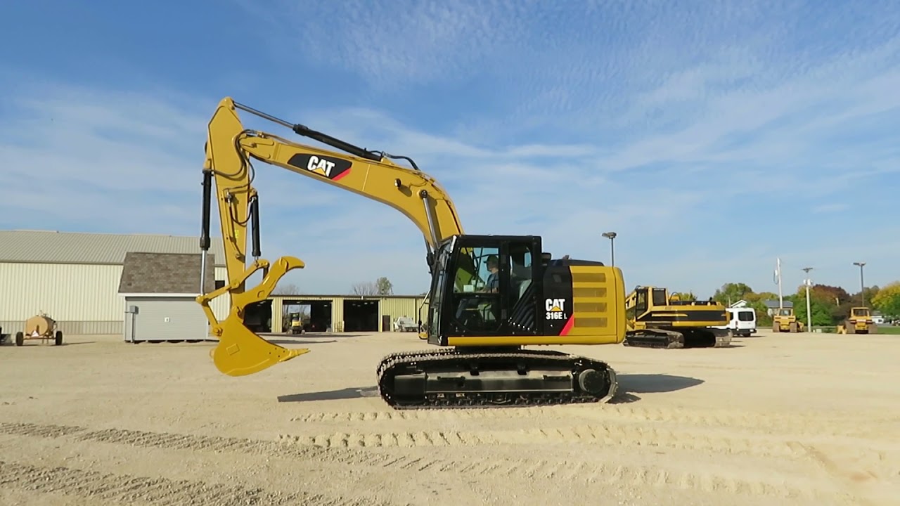 2014 CATERPILLAR 316EL For Sale - YouTube