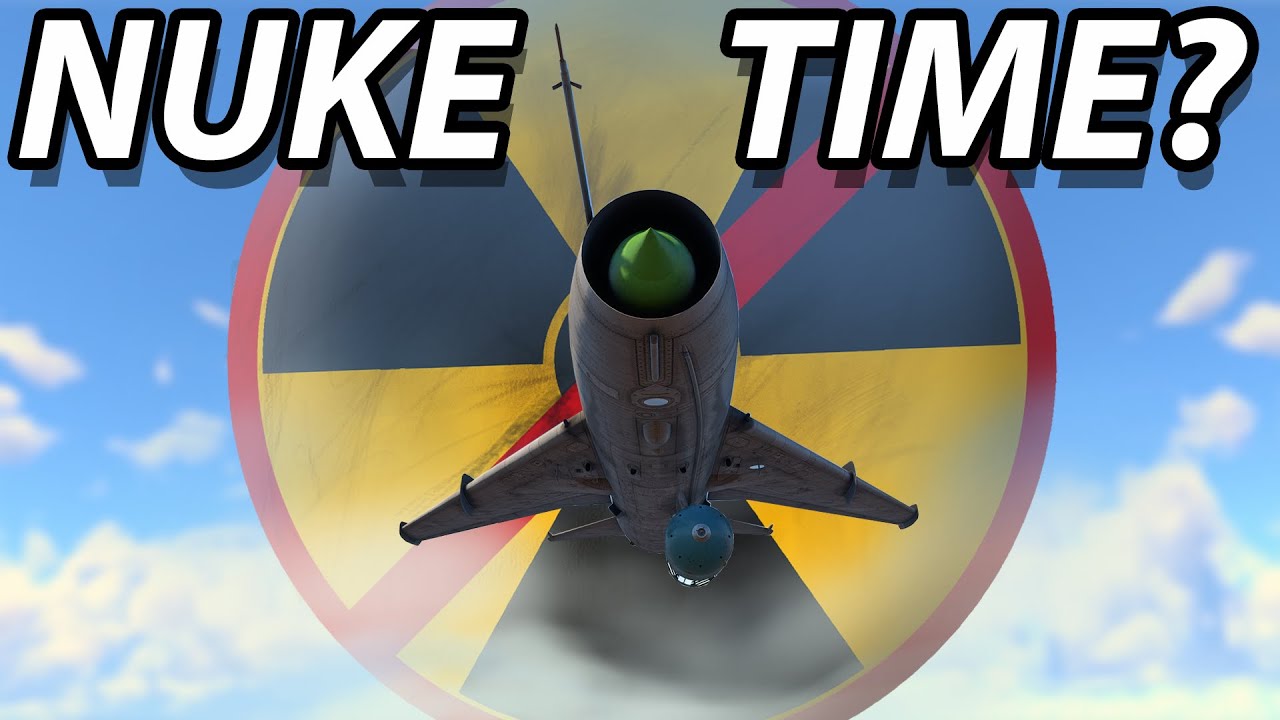 When you FINALLY get a NUKE in War Thunder ... - YouTube