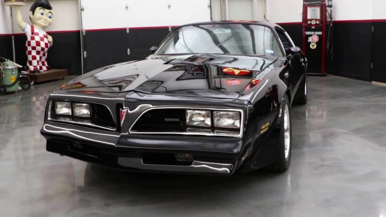 77 Pontiac TA Black 2d 77-4288C - YouTube