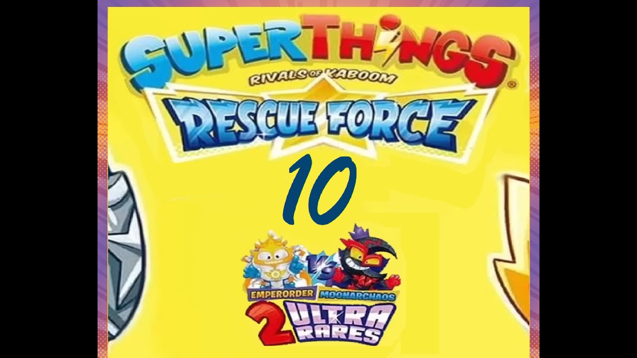 💥💥 Super Things 10 💥 Rivals of Kaboom💥 Rescue Force 😍💥 2 Ultar Rare ...