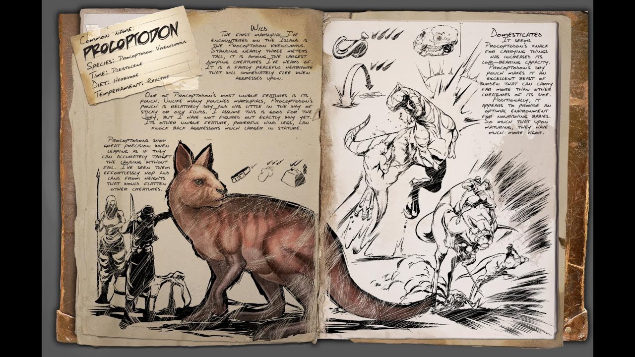 ARK Beginner's Guide | Taming a Procoptodon (Ep 5) - YouTube