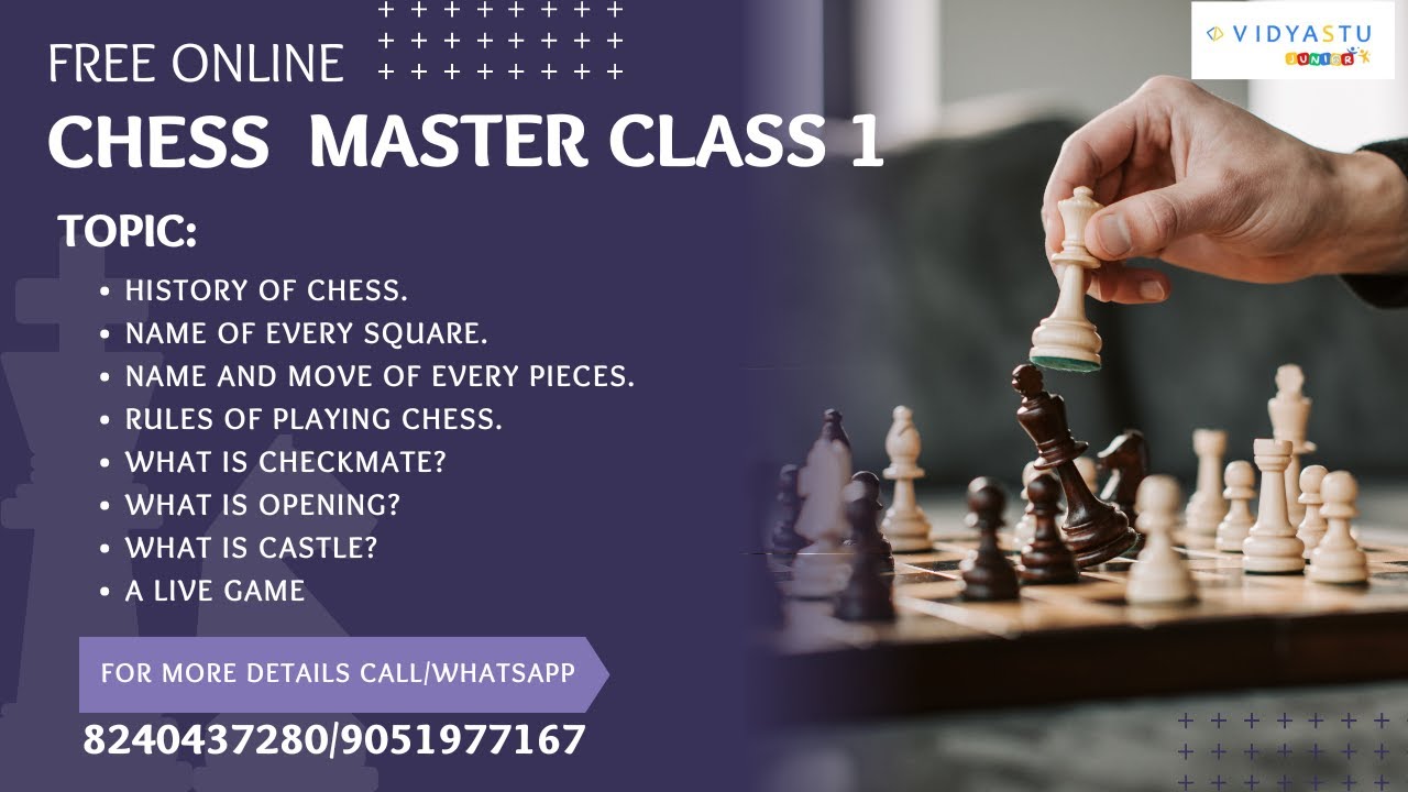 FREE MASTER CLASS ON CHESS. - YouTube