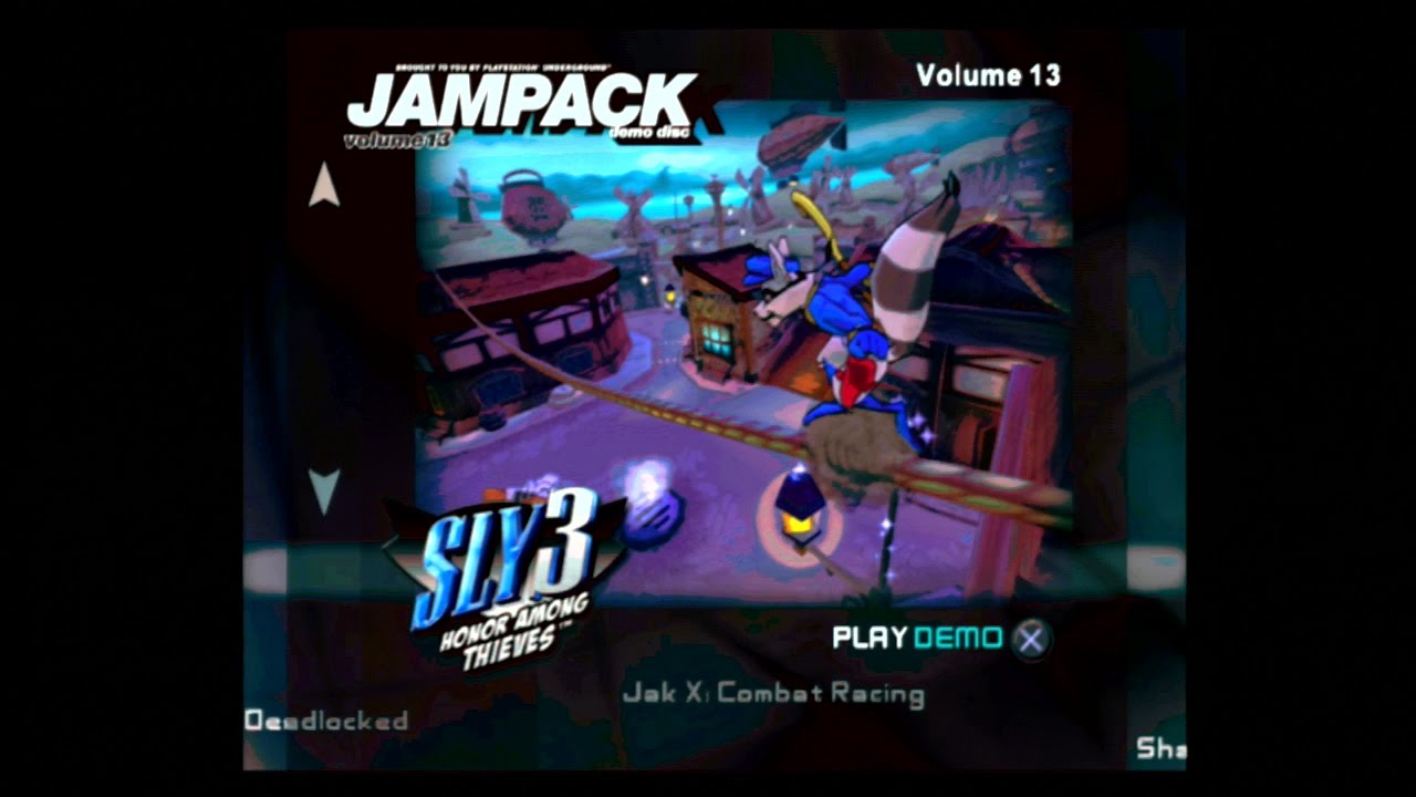Jampack Demo Disc Volume 13 PS2 Classics Part 3 - Sly 3 Honor Among ...