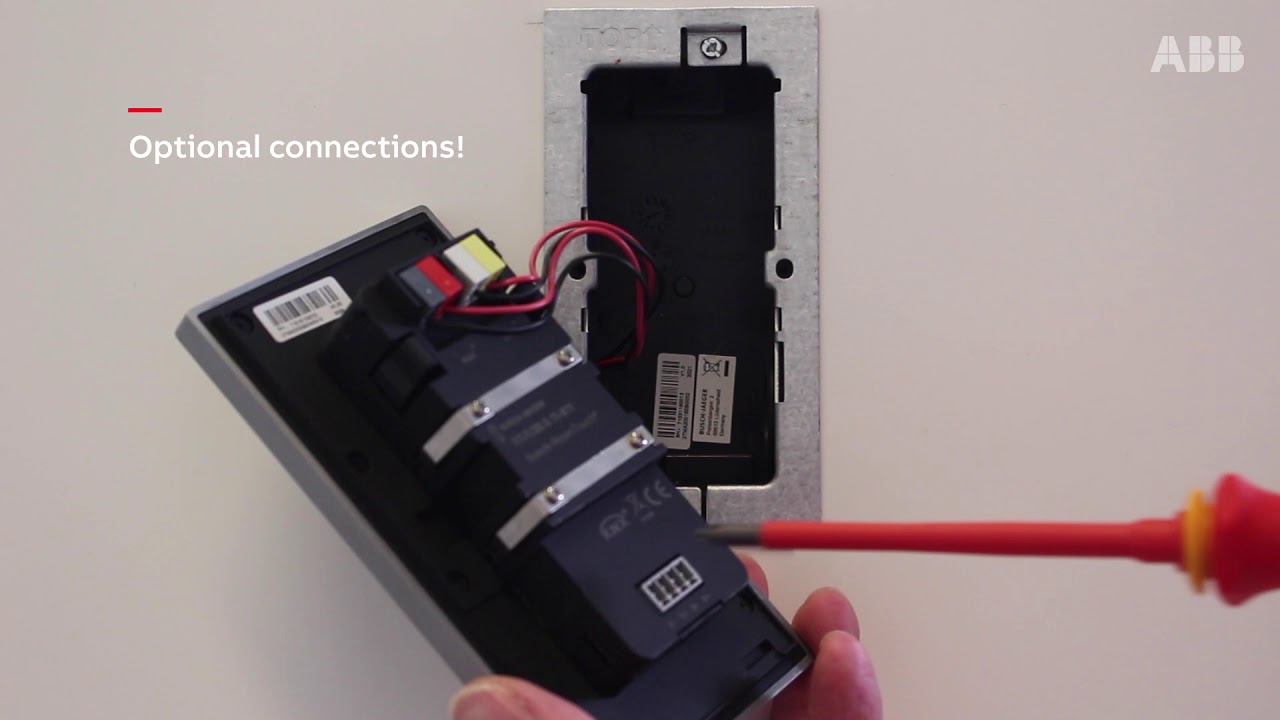 ABB RoomTouch® - Installation tutorial (English) - YouTube