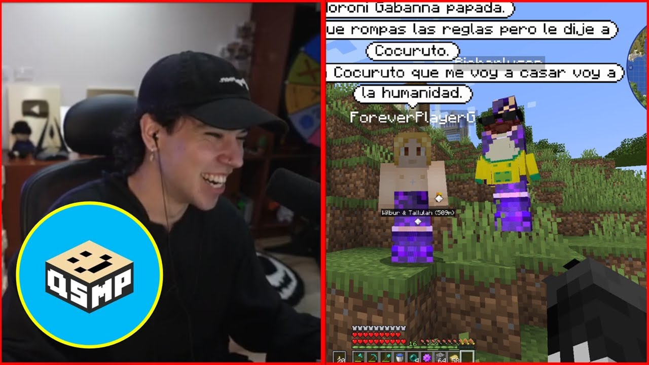 SPREEN VUELVE A QSMP Y CONOCE A FOREVER - YouTube