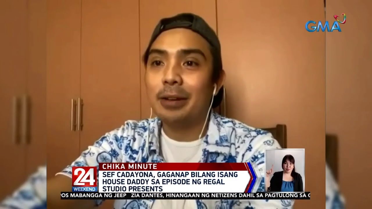 Sef Cadayona, gaganap bilang isang house daddy sa episode ng Regal ...