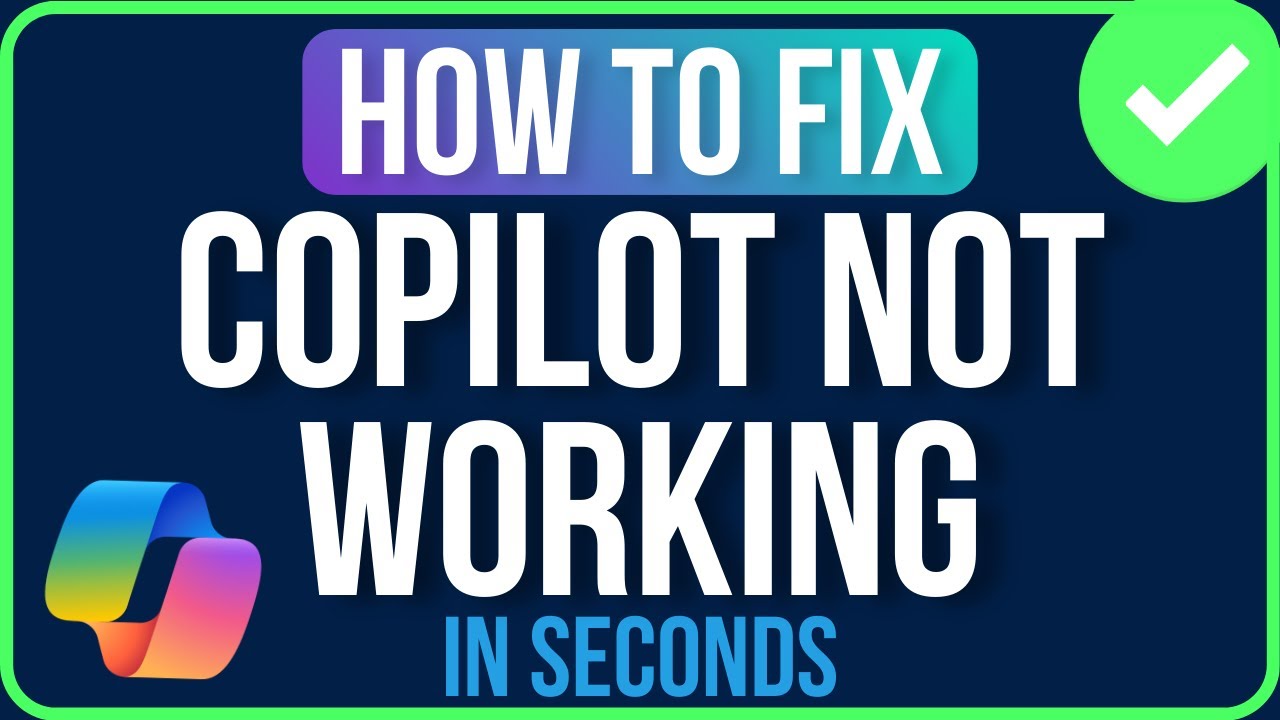 COPILOT NOT WORKING 2026 [FIXED] | How to Fix Copilot Fails to Start ...