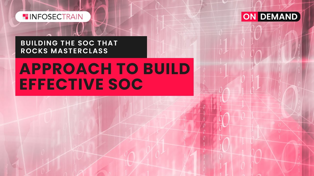Approach To Build Effective SOC | Functions Of SOC | SOC Analyst Expert ...