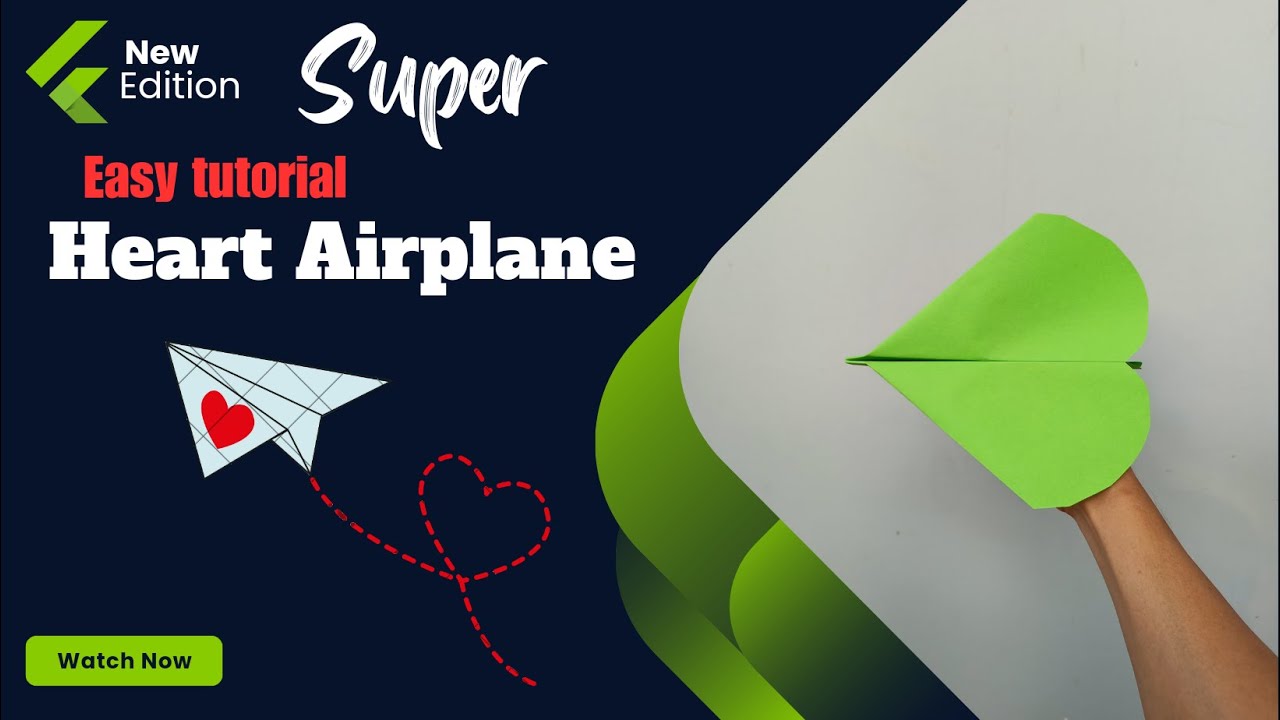 How to make a super fast paper airplane easy - YouTube