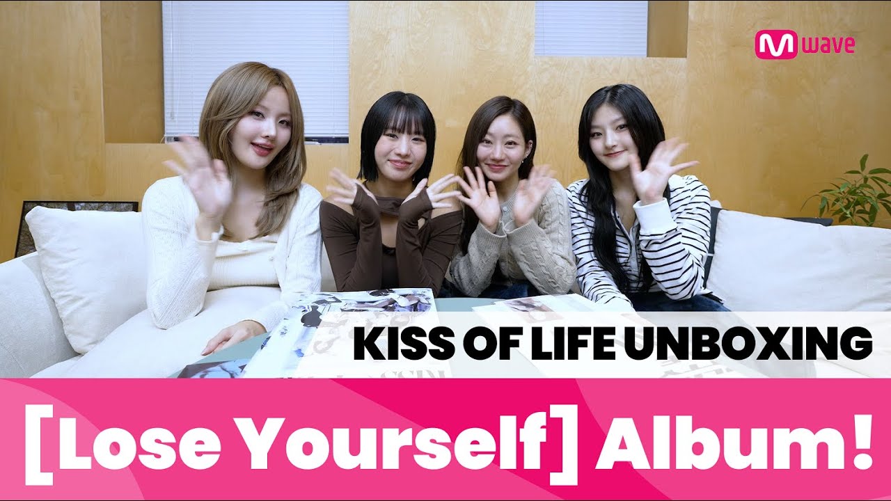[Mwave shop] Let’s open the album with KISS OF LIFE💿 - YouTube