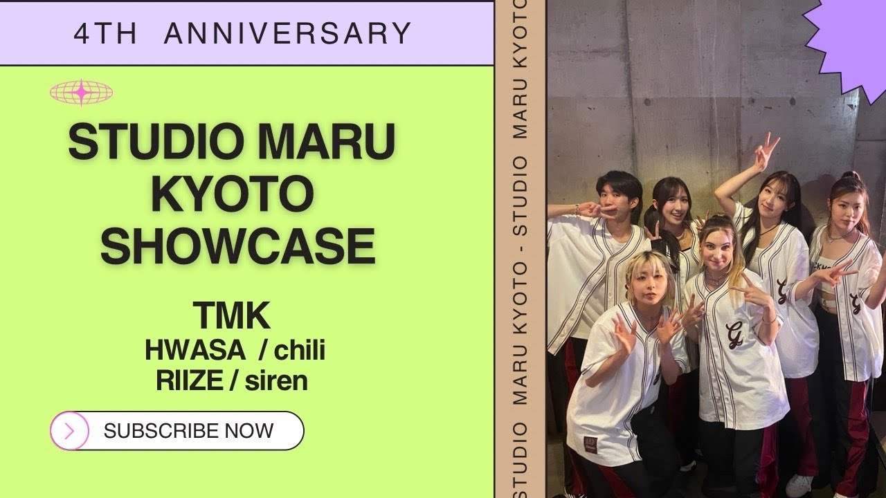 HWASA - chili, RIIZE - siren (TMK Number) | STUDIO MARU KYOTO SHOWCASE ...