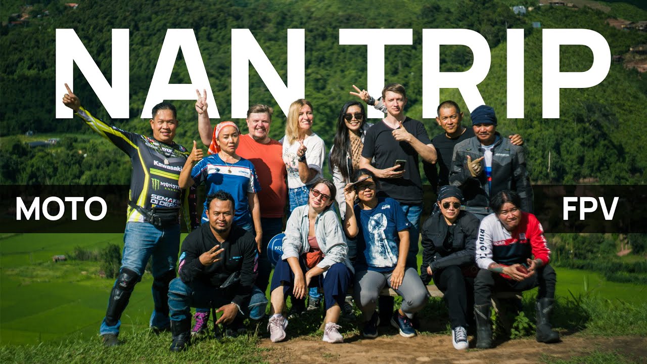 Motorcycle trip to Nan Province in Thailand - YouTube