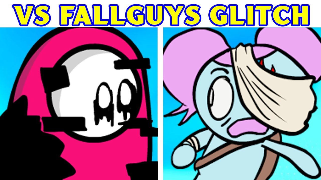 FNF - BOYFRIEND VS FALLGUYS GLITCH (FNF Mod/Hard/Come and Learn With ...