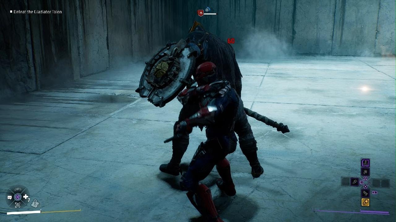 Best way to defeat gladiator talon gotham knights - YouTube