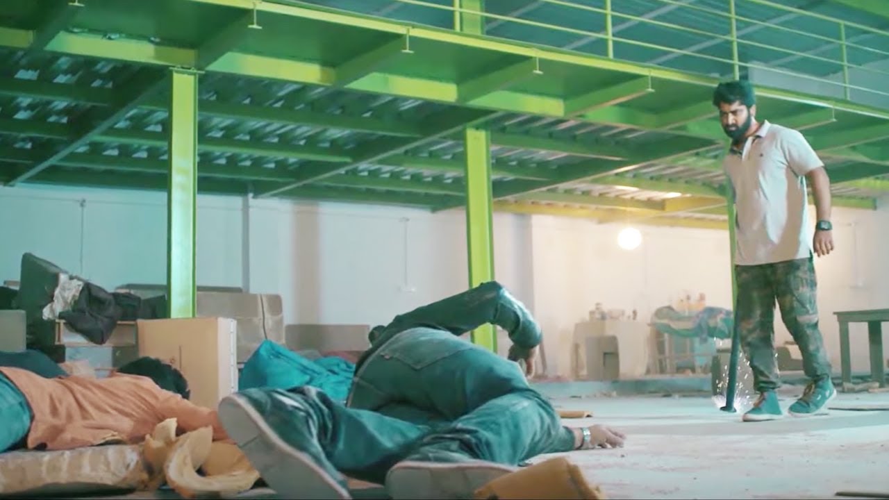 Hindi Dubbed Best Full Action Scenes | RH 100 Movie Scenes | South ...