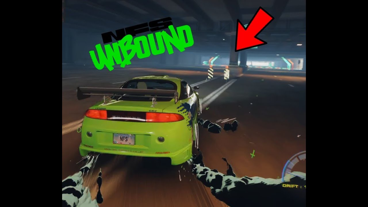 NFS UNBOUND - MITSUBISHI ÉCLIPSE FAST & FURIOUS - YouTube