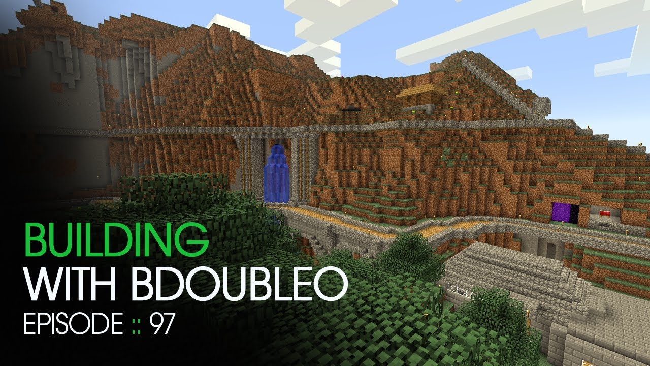 Minecraft Building with BdoubleO - Episode 97 - Re-Terraforming - YouTube
