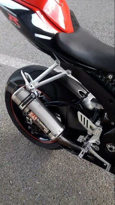 Suzuki GSXR 1000 k6 with Yoshimura exhaust - YouTube