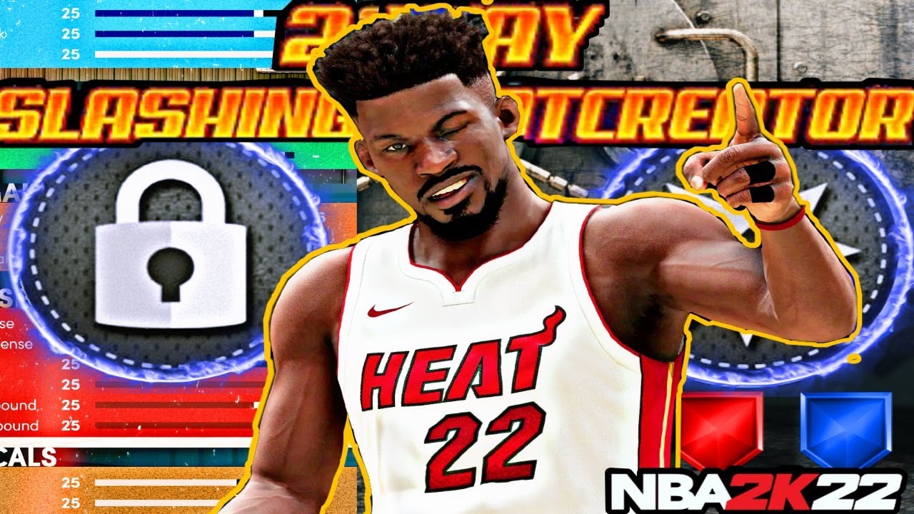 NBA 2K22 2 WAY SLASHING SHOT CREATOR BUILD NEXT GEN/TWO WAY SLASHING ...