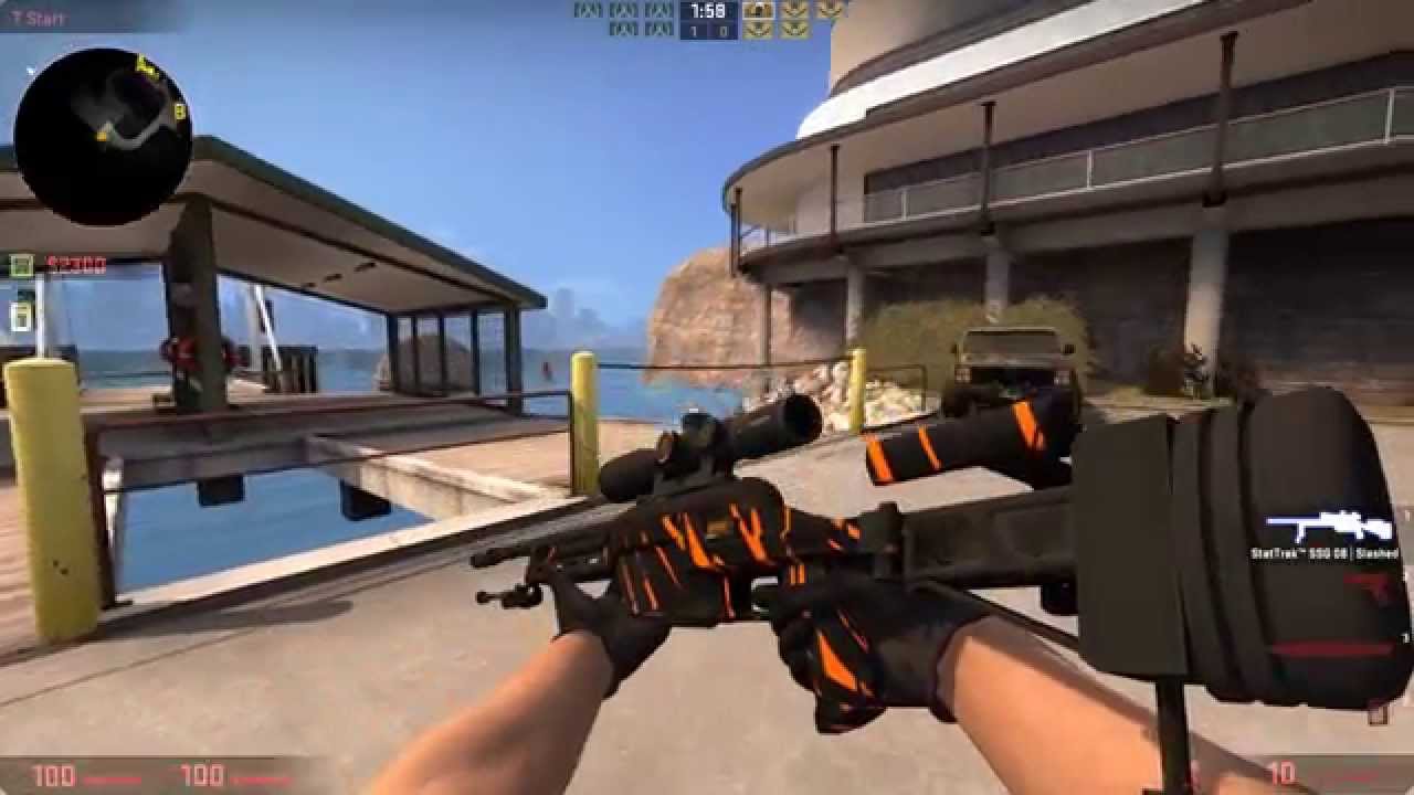 CS:GO SSG 08 Slashed Field Tested - YouTube