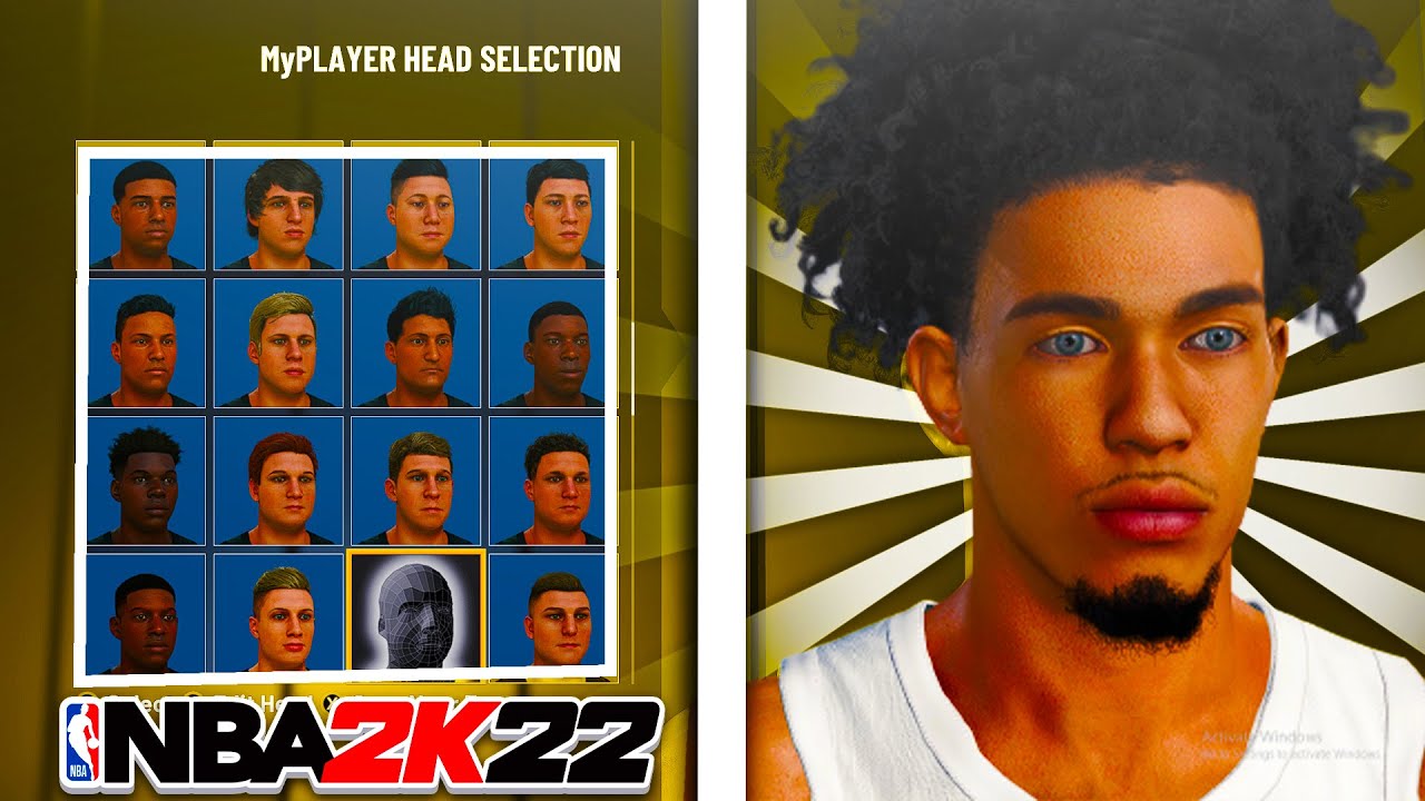 *NEW* NBA 2K22 BEST COMP FACE CREATION TUTORIAL (DRIPPY FACE SCANS ...