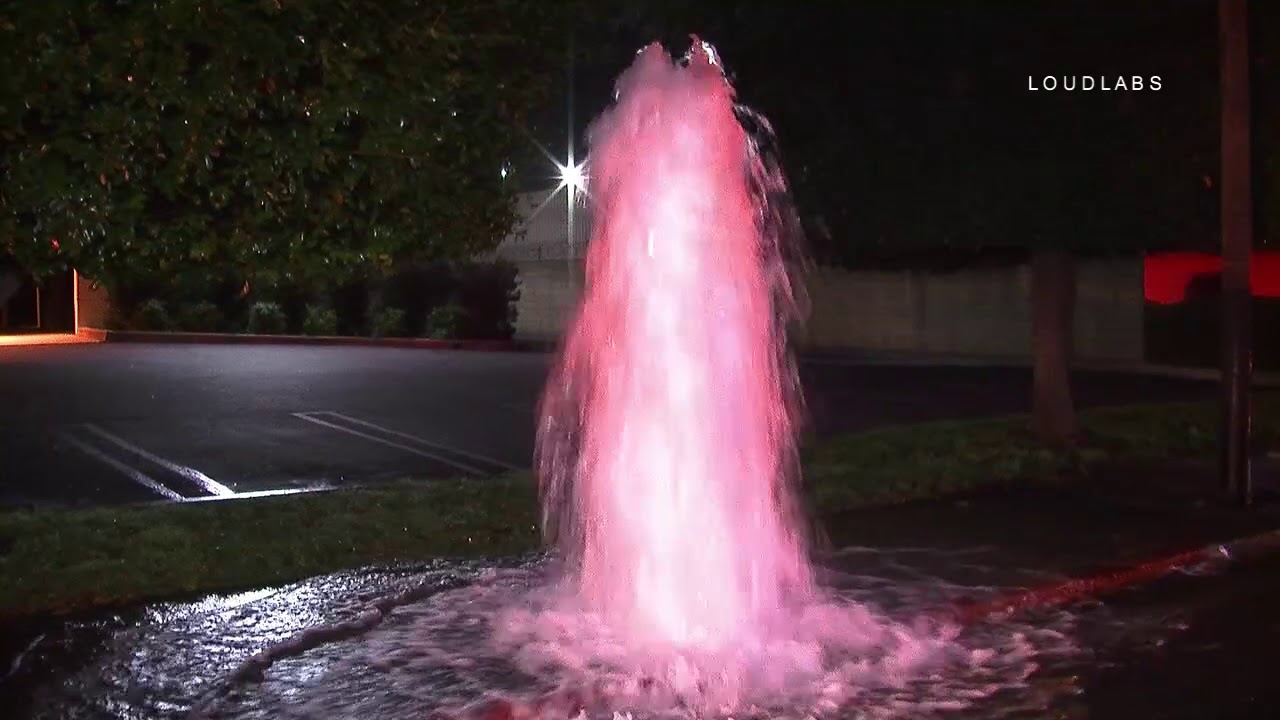 Sheared Fire Hydrant / Pomona 3.23.19 - YouTube