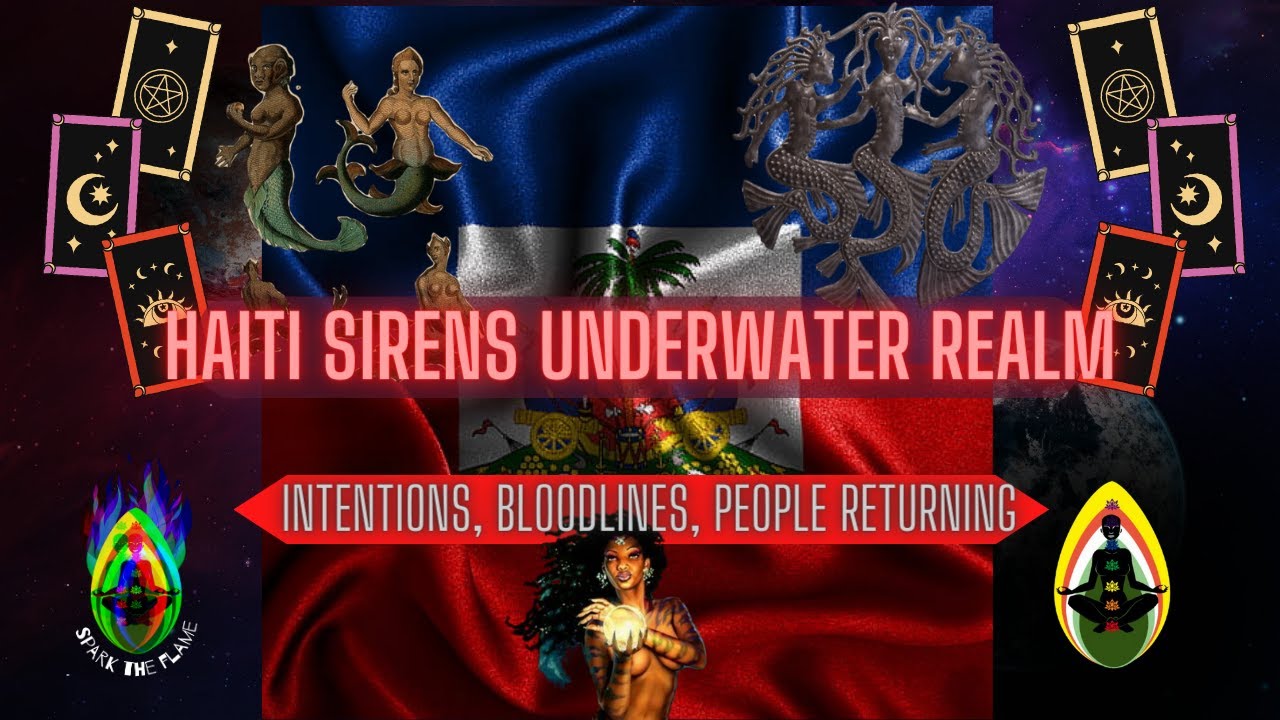 Sirens, Mermaids Underwater Deities That Drags Haiti Ppl Underwater To ...