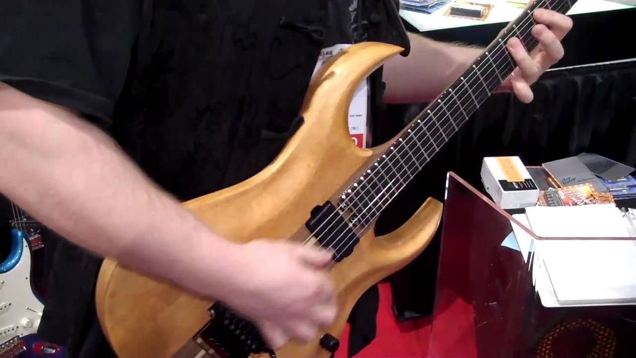 Dave Reffett jamming on the Esoterik DR-1 Dave Reffett Signature Model ...