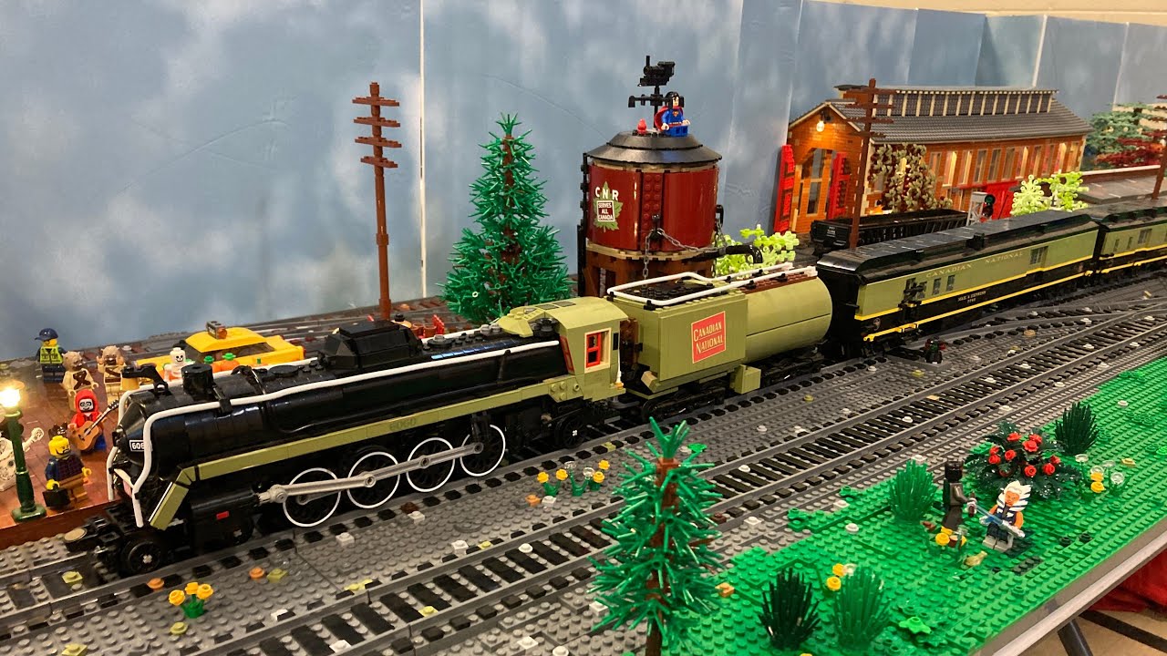 Lego Trains at the Breslau Model Train Show 2024 - YouTube