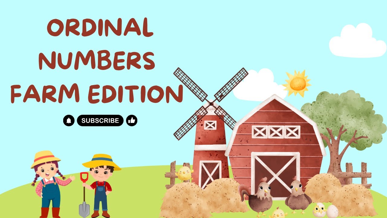 Ordinal Numbers in English up to the Tenth Number. - YouTube
