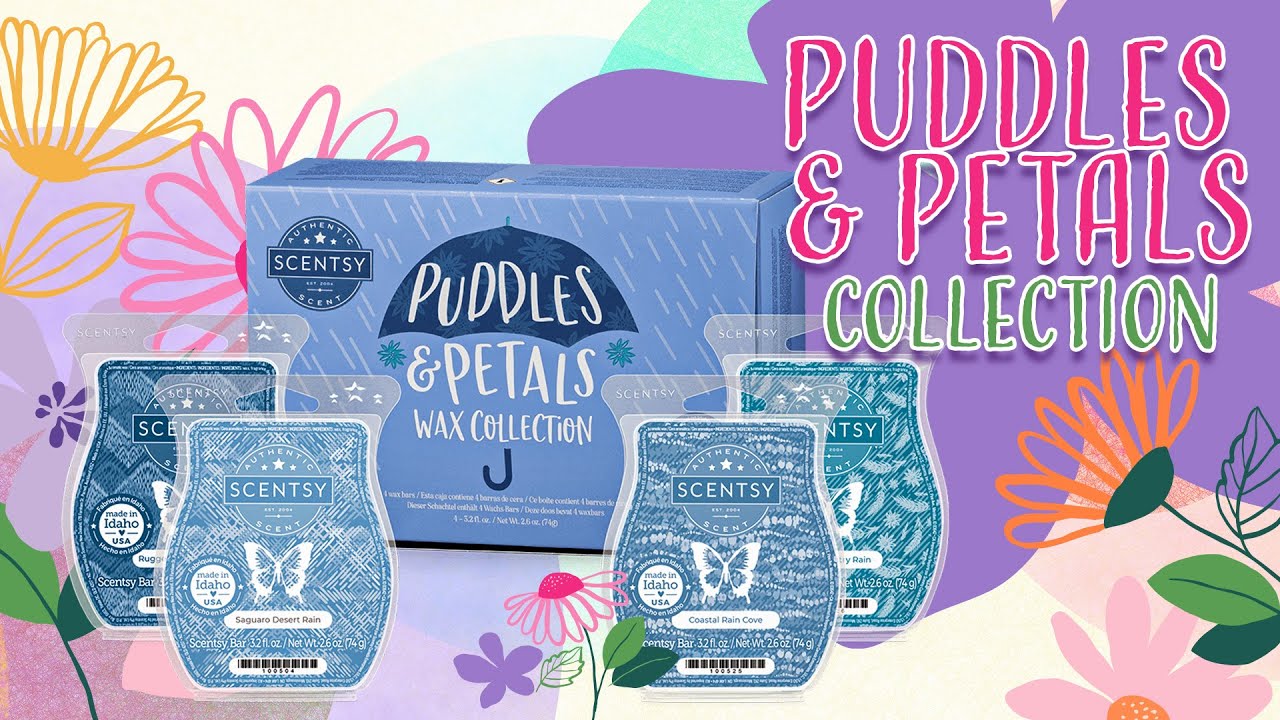 Scentsy Puddles and Petals Collection | Jami Jo Sells Wax - YouTube