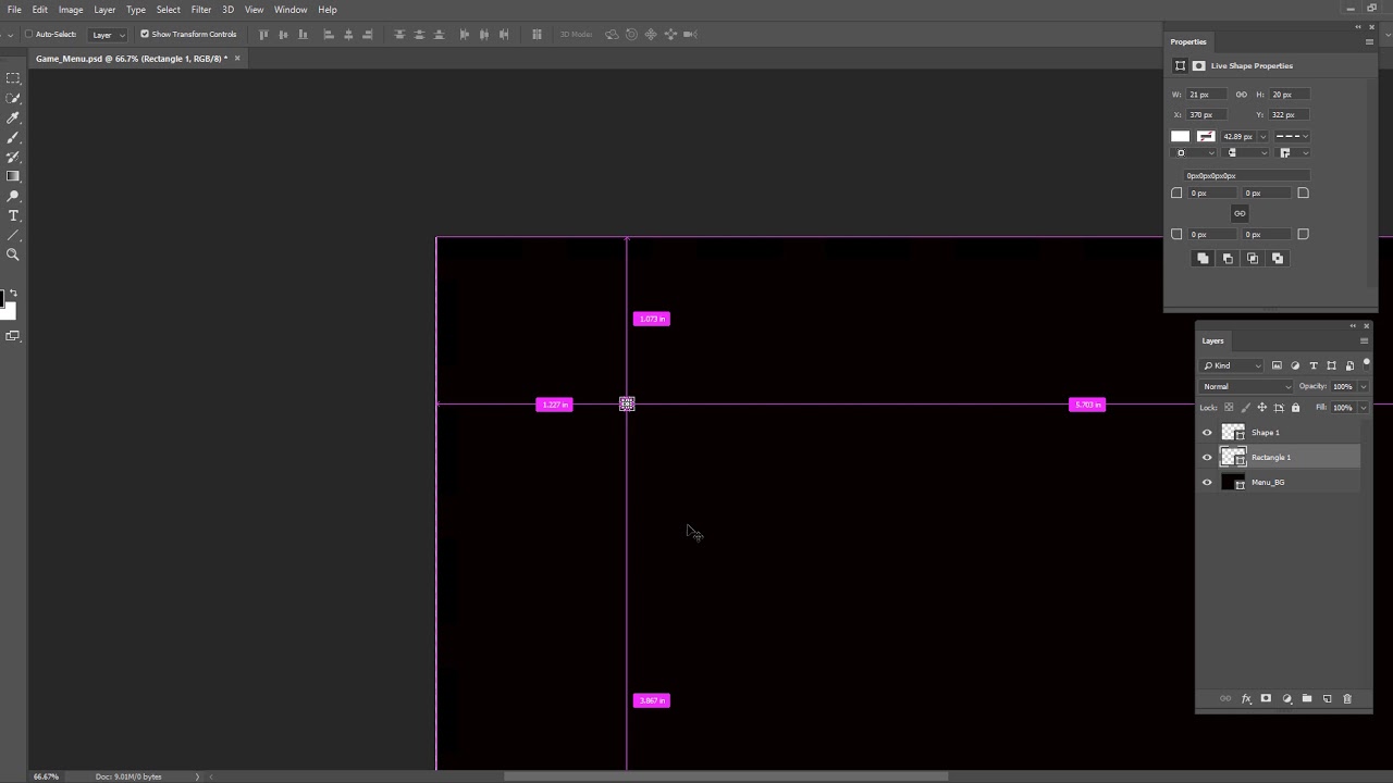 Side Menu in Photoshop - YouTube