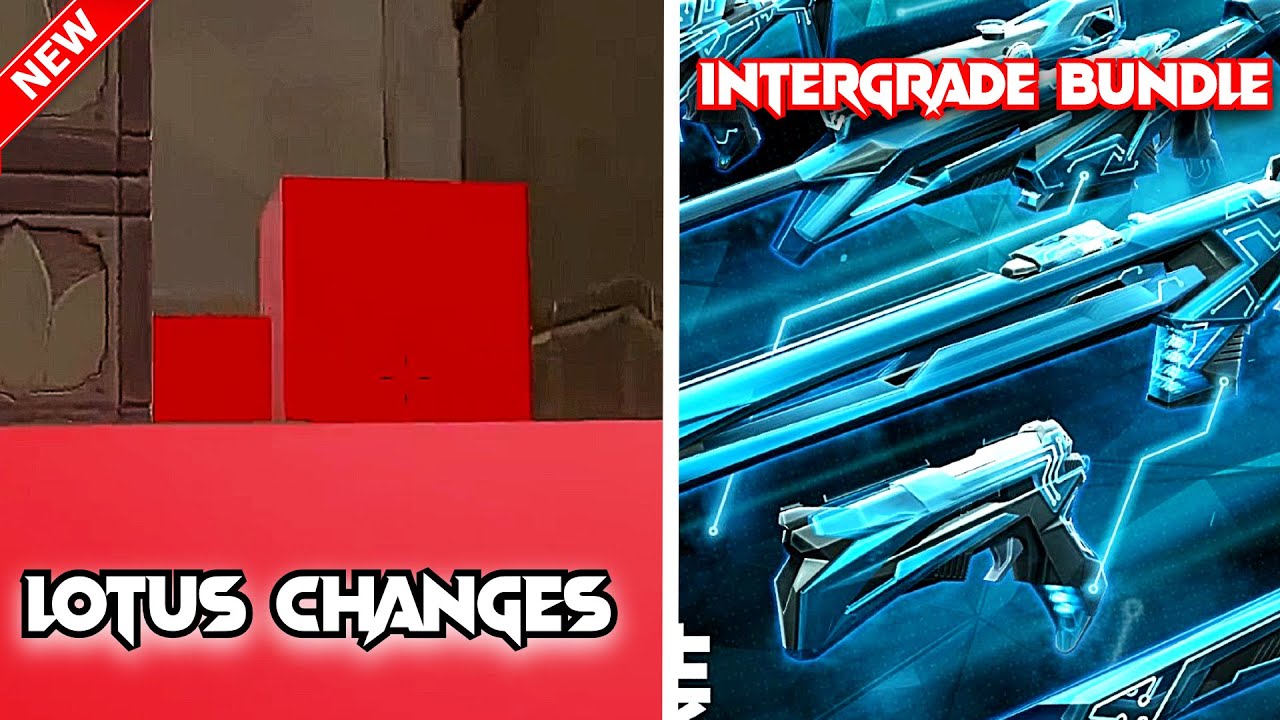 NEW LOTUS CHANGES LEAKS AND NEW SKIN BUNDLE INTERGRADE | VALORANT - YouTube